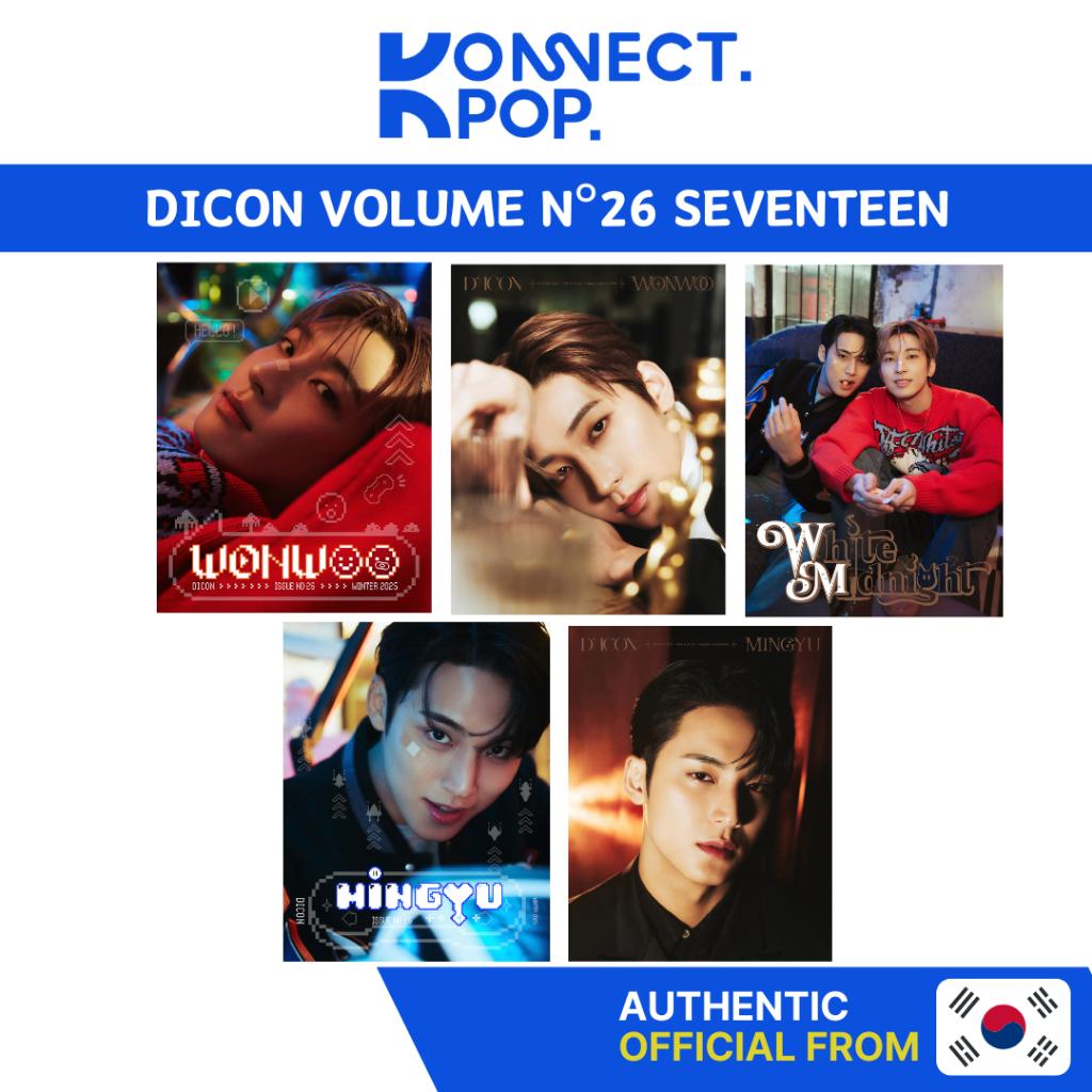 (POB) SEVENTEEN WONWOO & MINGYU - DICON VOLUME N°26 | Shopee Việt Nam