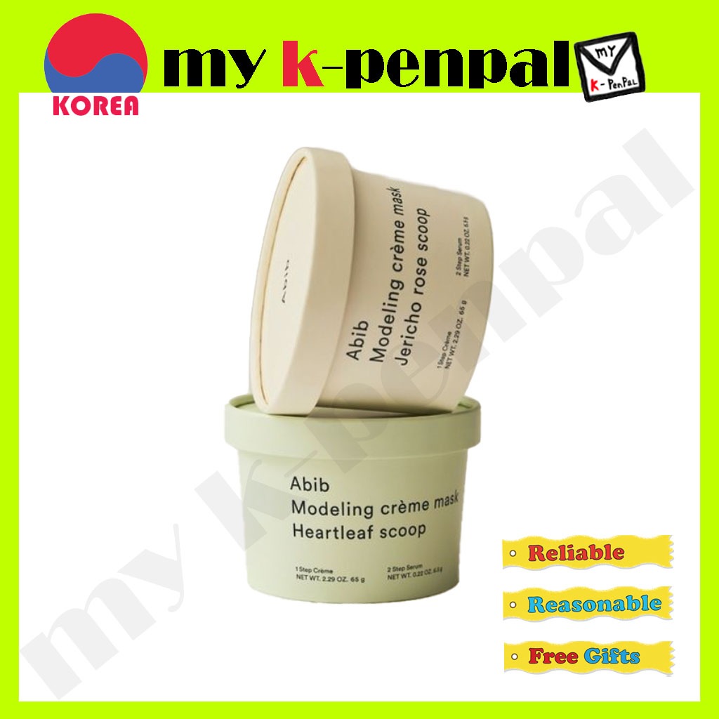 [ABIB] Modeling cream mask (Heartleaf scoop / Jericho rose scoop ...