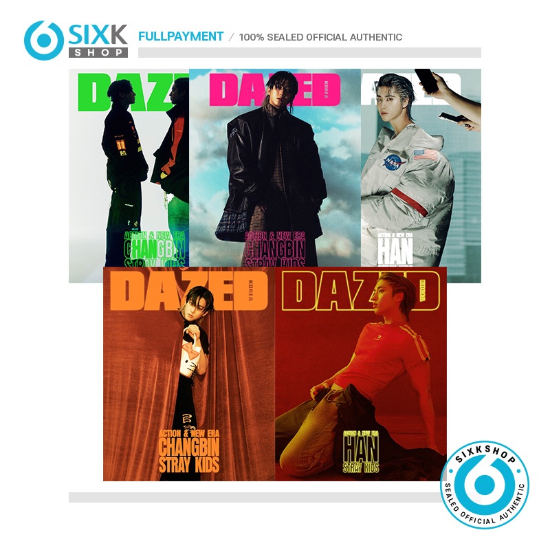 (English Translation) DAZED - SKZ CHANGBIN, HAN Cover (FEB 2025) | Shopee Việt Nam