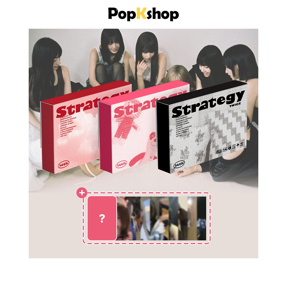 [Quà TẶNG] TWICE 14th Mini Album STRATEGY PLATFORM ALBUM NEMO ver ...
