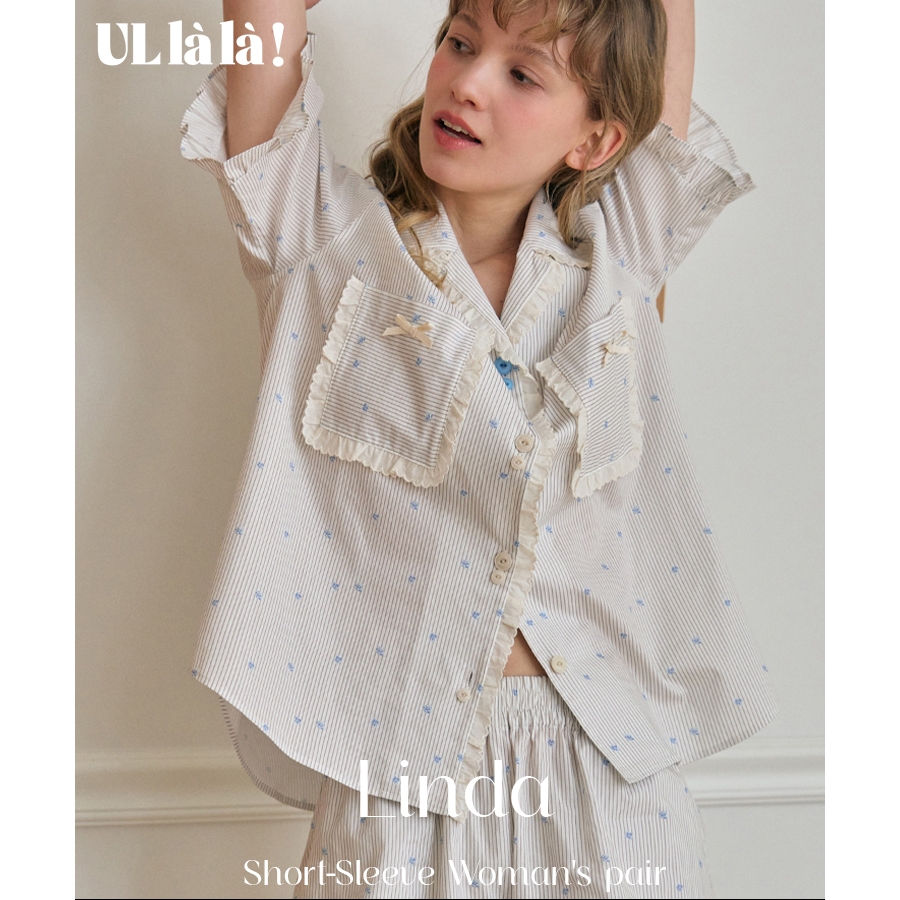 [MALL CHÍNH HÃNG] (25194WPSSNⓟ) ULLALA PAJAMAS Linda Set bộ đồ ngủ mặc ...