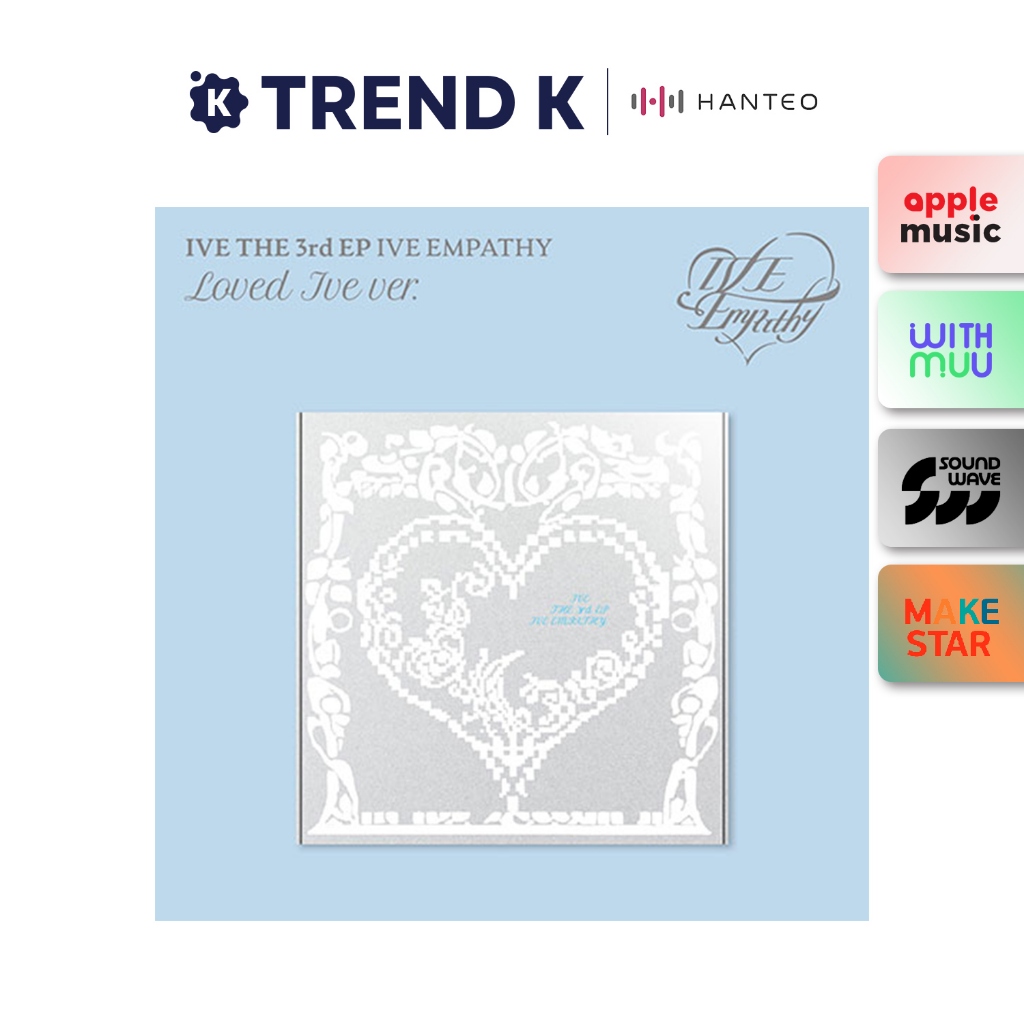 IVE - 3rd EP [IVE EMPATHY] (LOVED IVE ver. / LIMITED ver.) | Shopee Việt Nam
