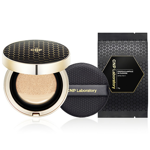 CNP Propolis Ampoule in Cushion SPF50 + PA + + + – 15g + 15g Refill ...