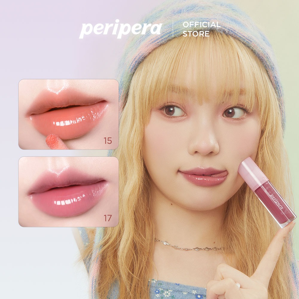 [Peripera] Bộ sưu tập Softberry MỚI | Ink Glasting Lip Gloss 4.5ml (Môi ...