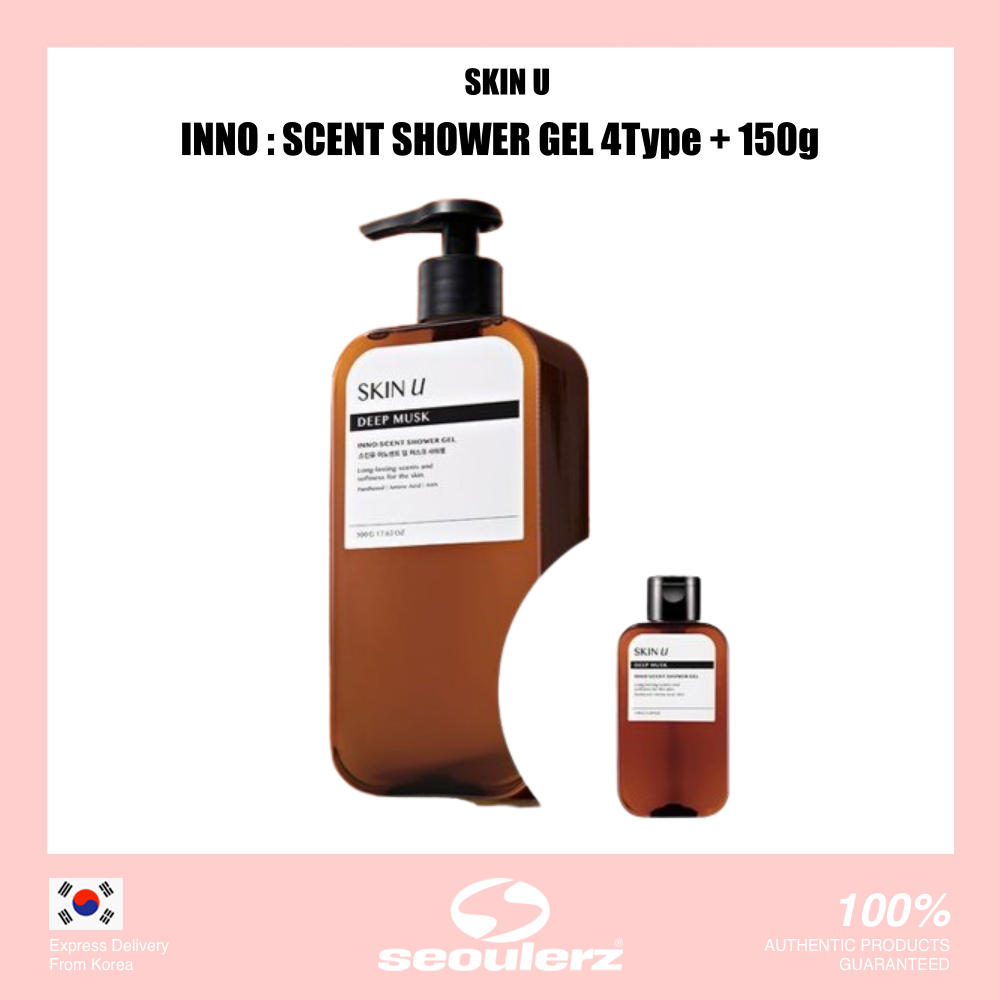 [Skin U] DEEP MUSK INNO: SCENT SHOWER GEL 4 Loại + 150g | Shopee Việt Nam