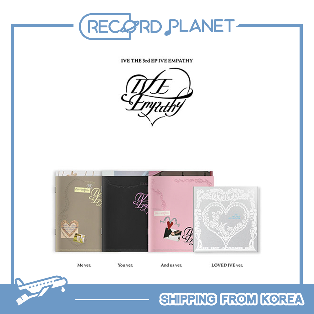 IVE THE 3rd EP IVE EMPATHY (VER SET / LOVED IVE ver.) | Shopee Việt Nam