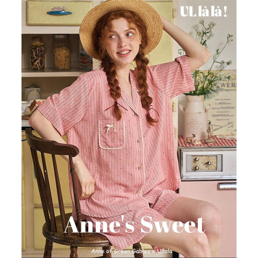 [MALL CHÍNH HÃNG](25004WPSSN) ULLALA PAJAMAS Annes Sweet Set bộ đồ mặc ...