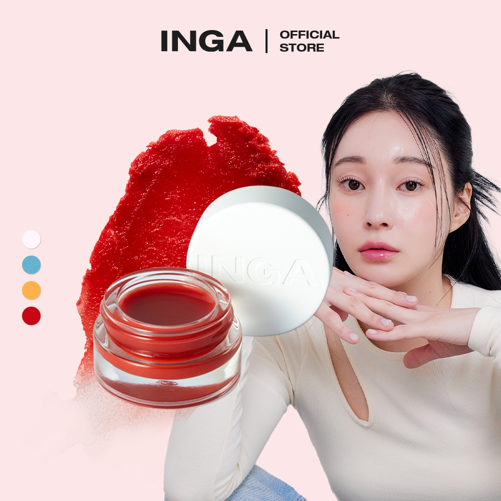 [VN] INGA Multi Lip Glaze and blush cream Water Freeze Lip & Cheek (4 ...