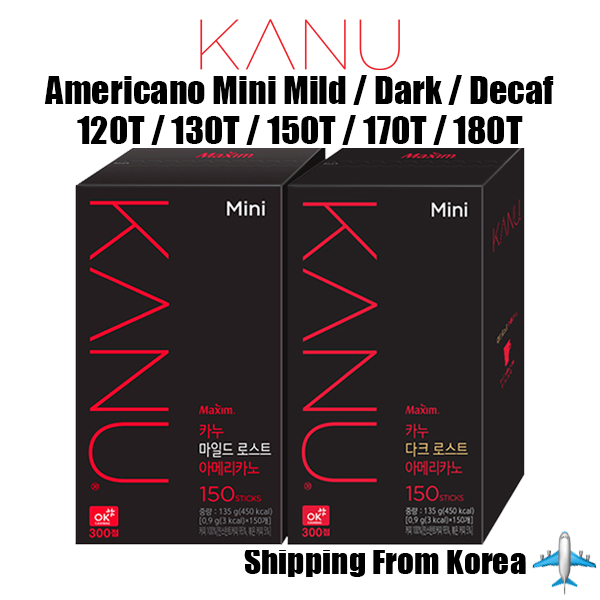 [Maxim] Cà phê Mini Kanu Americano 120T / 130T / 150T / 170T / 180T ...