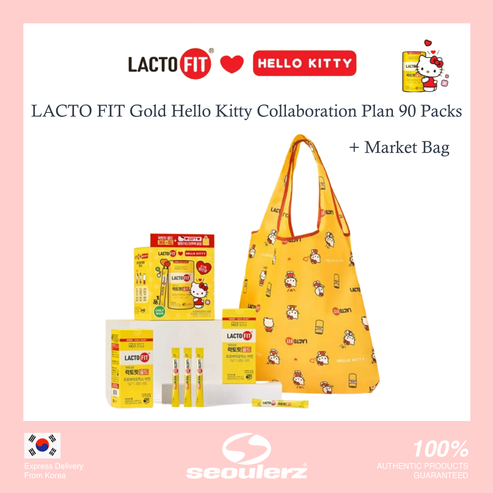 [LACTO FIT] LACTO FIT Gold Hello Kitty Collaboration Plan 90 Packs ...