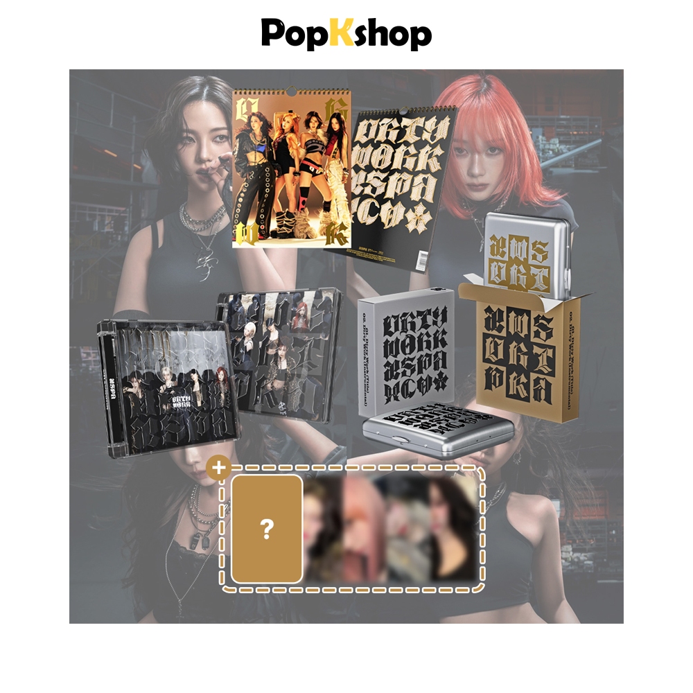 [Quà TẶNG] aespa Single Album [ Dirty Work ] Dirty Case / Dirty Worker / Dirty Code Ver | Shopee ...