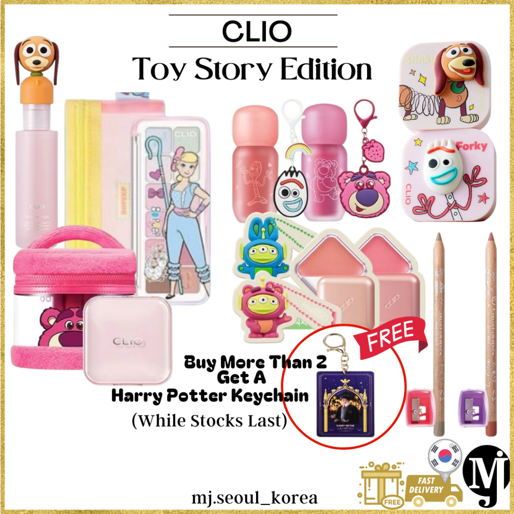 Clio Toy Story Edition Mesh Glow Essential Cushin Pro Eye Palette Air ...