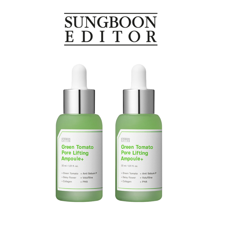 [Sungboon Editor] Green Tomato Pore Lifting Ampoule Plus 30ml + 30ml + 30ml | Shopee Việt Nam