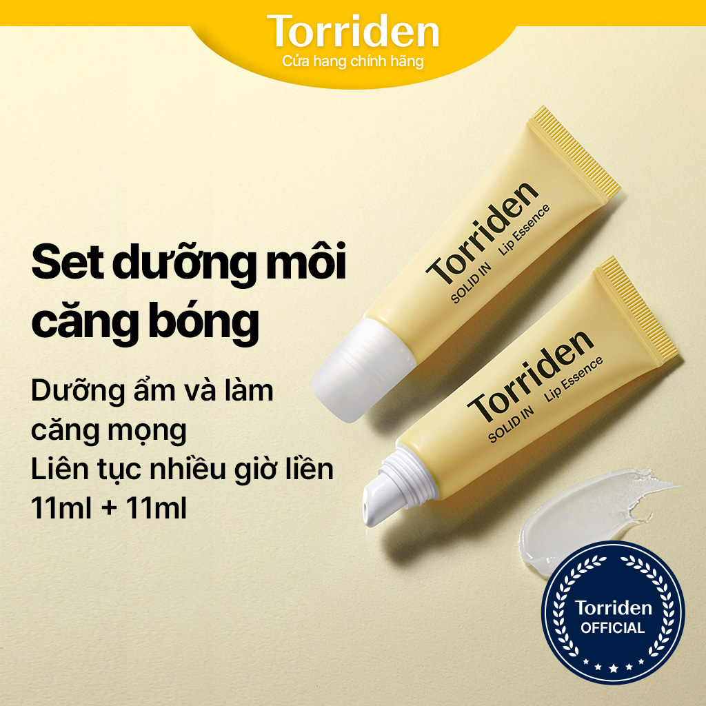 Bộ 2 son dưỡng TORRIDEN tinh chất căng bóng 11ml | Shopee Việt Nam