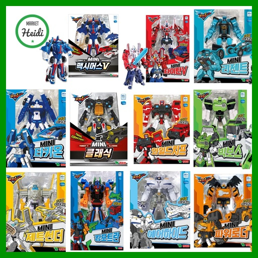 [TOBOT☆KOREA] Tobot V Mini Transformer Robot Figure Series 20type | Shopee Việt Nam
