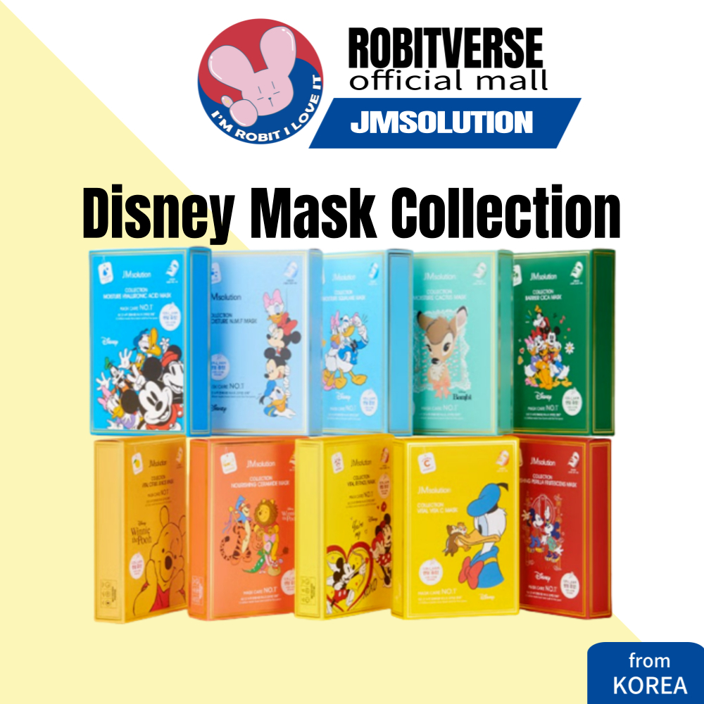 JM SOLUTION Set 10 Mặt Nạ Bộ Sưu Tập DISNEY | Shopee Việt Nam