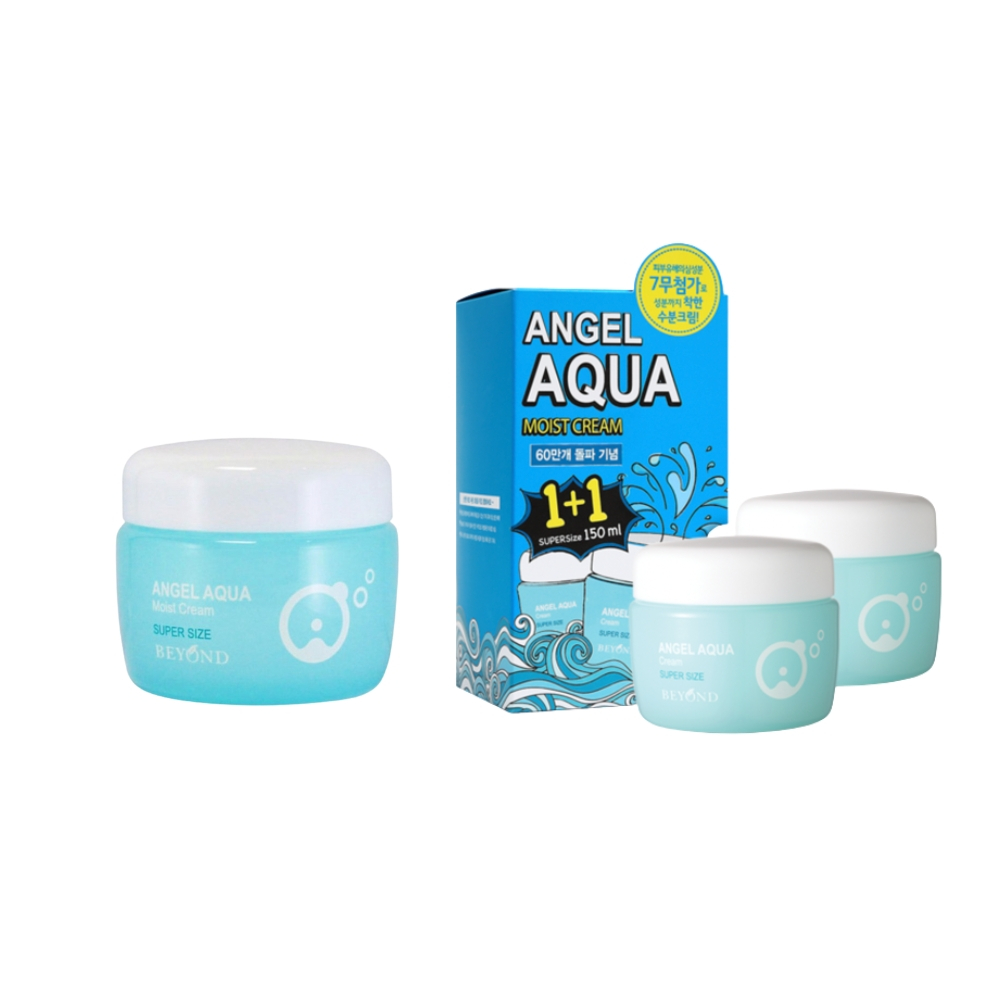 The face shop Kem Dưỡng Ẩm angel aqua Ẩm 150ml / 150ml + 150ml | Shopee ...