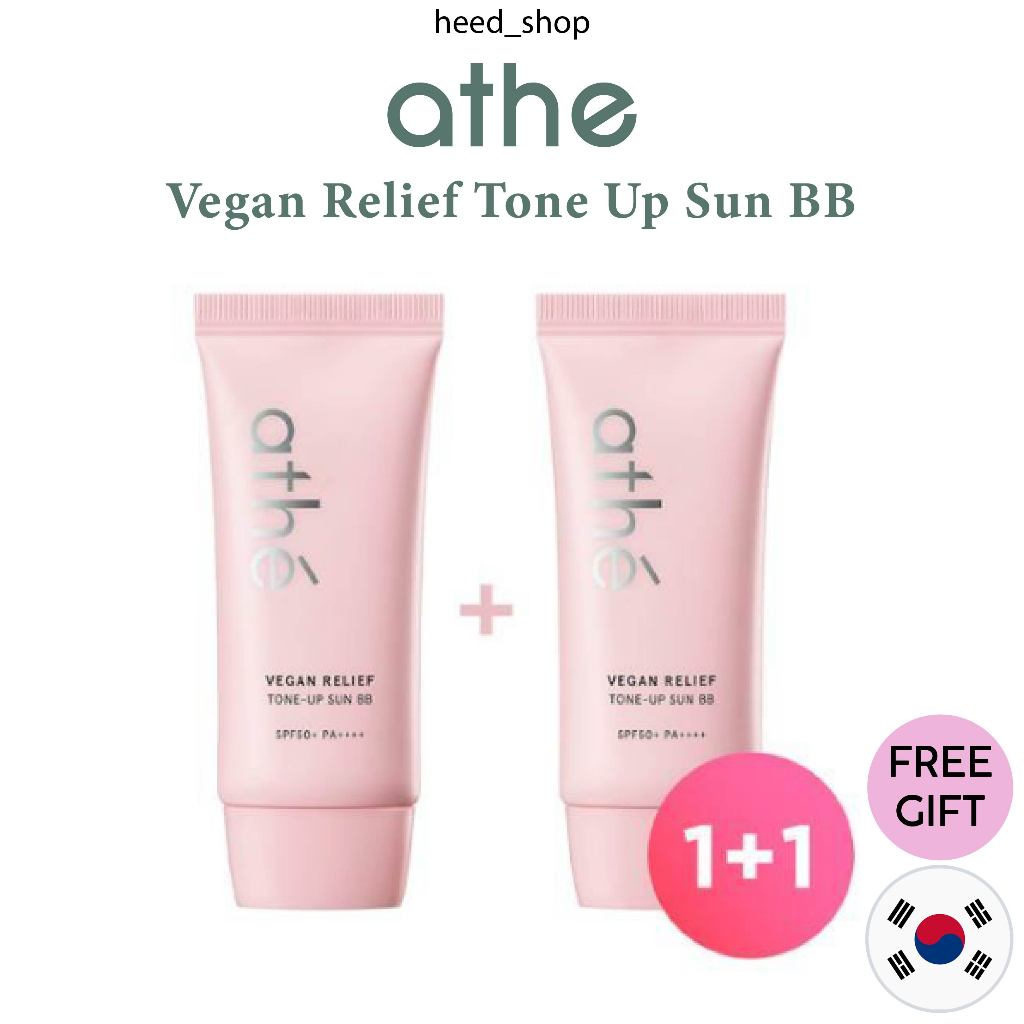 Kem Chống Nắng Nâng Tông Da Hiệu Quả vegan 1 + 1 [athe] bb / 50ml | Shopee Việt Nam