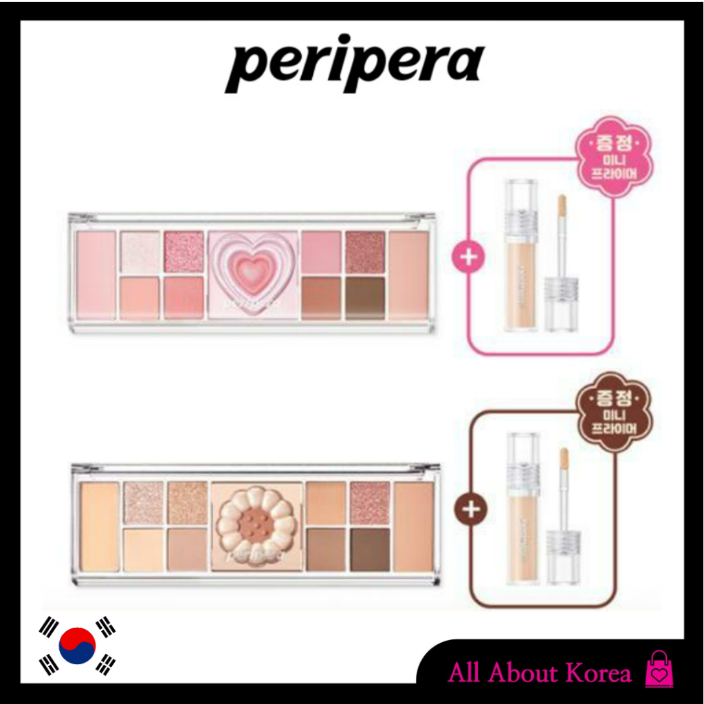 [peripera] 16. ACORN BEIGE, Bảng Phấn Mắt + Kem Lót Đặc Biệt | Shopee ...