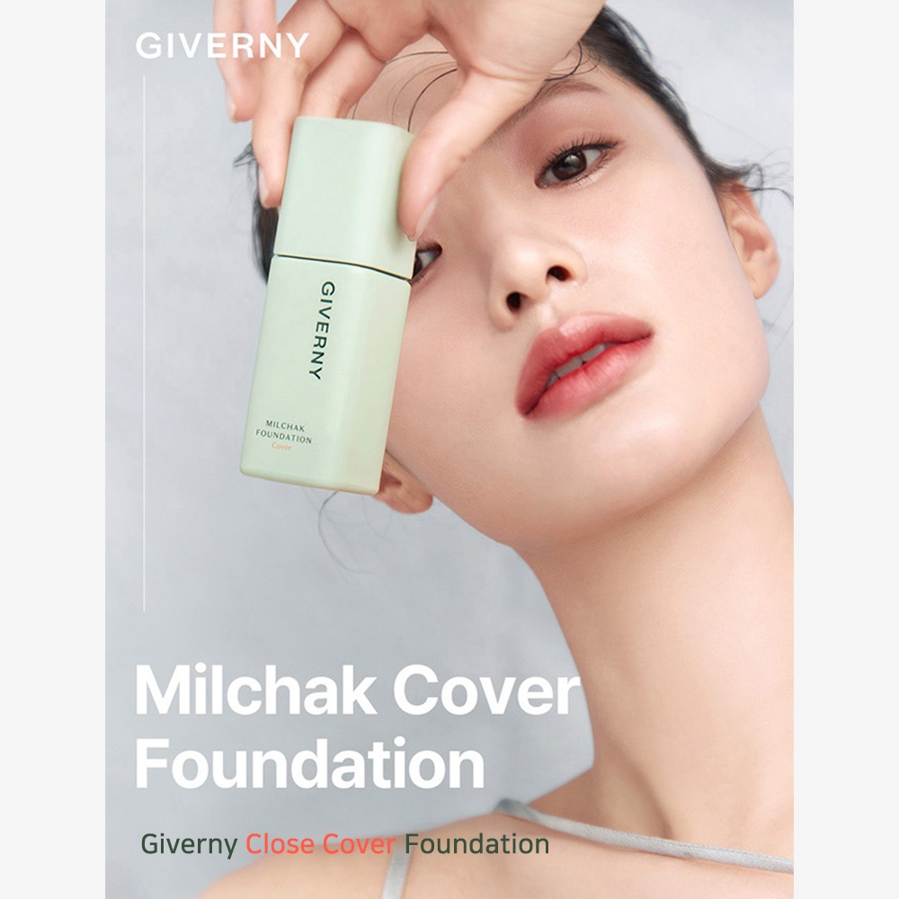 Giverny Close Cover MilChak Foundation 30ml SPF30 PA + + / độ bền / bám ...