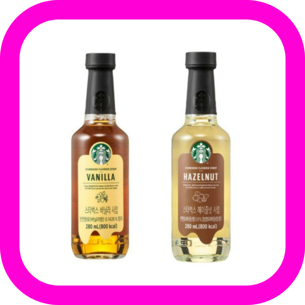 Starbucks Ống Tiêm Vani syrup 280ml / starbucks Hàn Quốc | Shopee Việt Nam