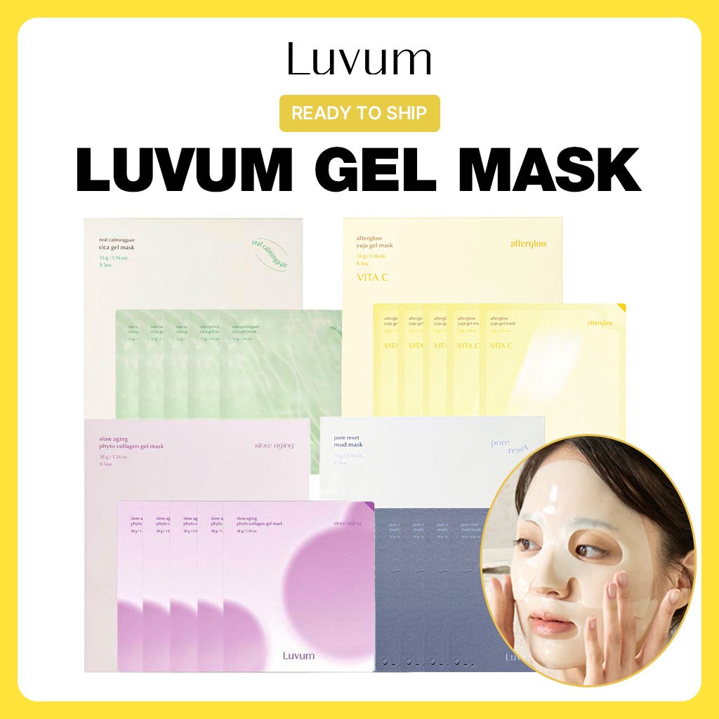 [Luvum] [Luvum] Áo Thun Thiết Kế Mới Năng Động Thời Trang Mặt Nạ Gel ...