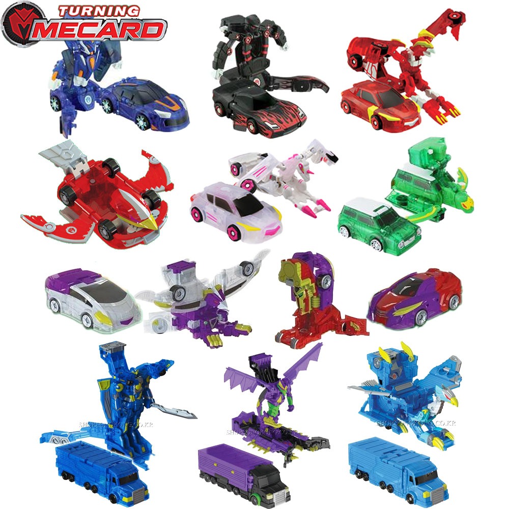[Turning Mecard Compact] Mô Hình Đồ Chơi robot Biến Hình Xe Hơi 28 Kiểu ...