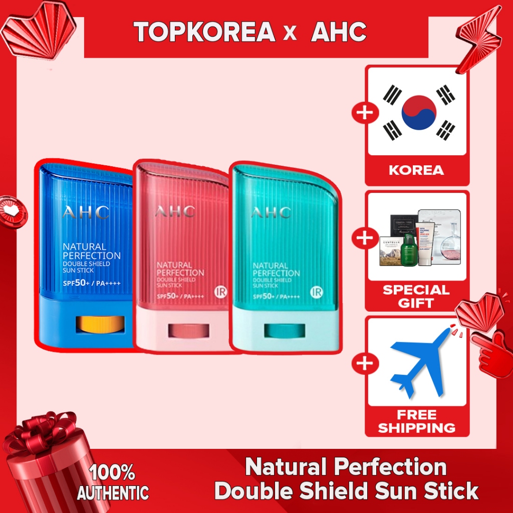 [Hàng mới về] /////// AHC Natural Perfection Double Shield Sun Stick 14g, 22g /////// Kem chống ...