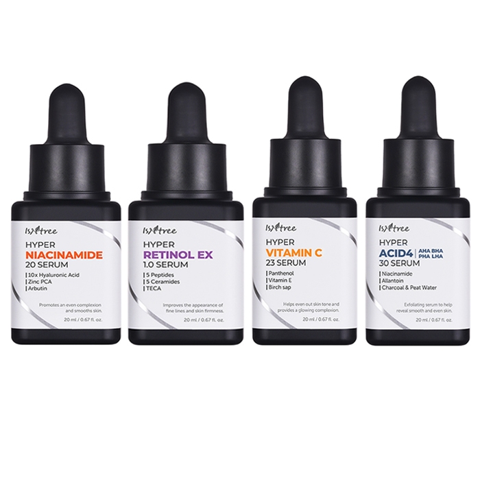ISNTREE Serum vitamin / Axit Salicinamide / retinol / vitamin / Axit 4 ...