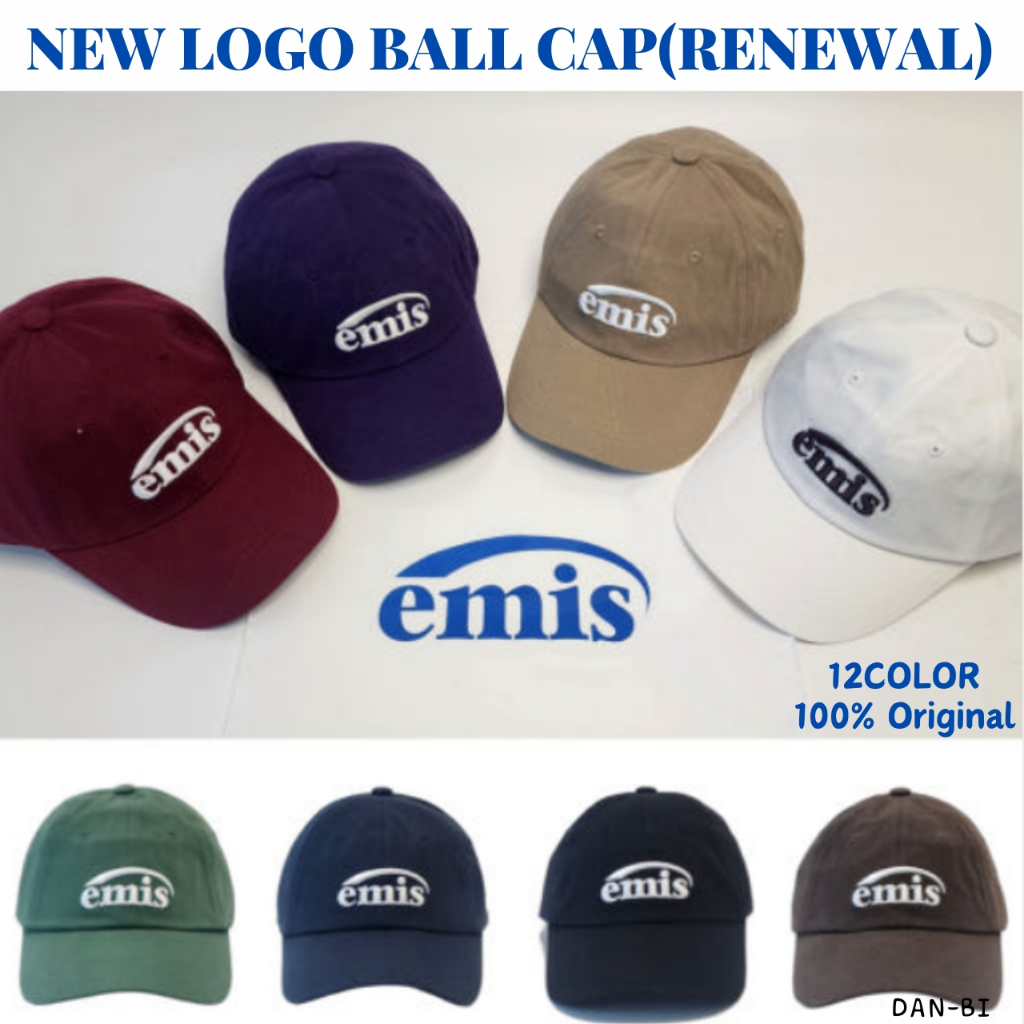 [EMIS] MỚI LOGO EMIS CAP (RENEWAL) _ 12 màu / 100% Sản phẩm chính hãng / vận chuyển nhanh từ KR ...