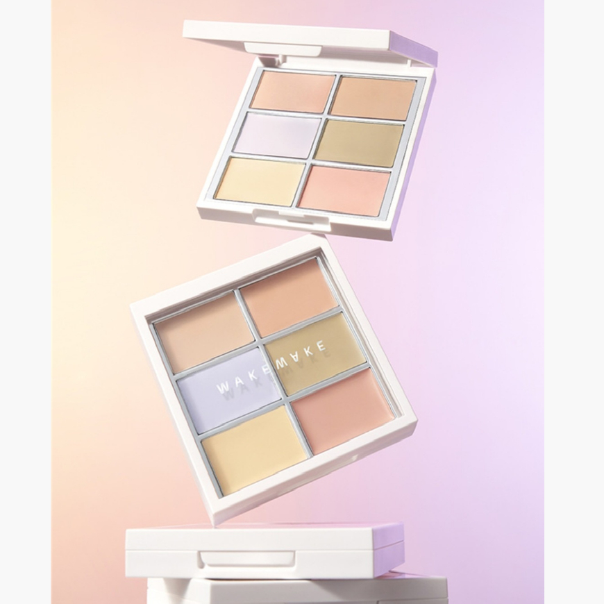 Wakemake Defining Cover Conceal Fit Palette 9g 2 Colors | Shopee Việt Nam