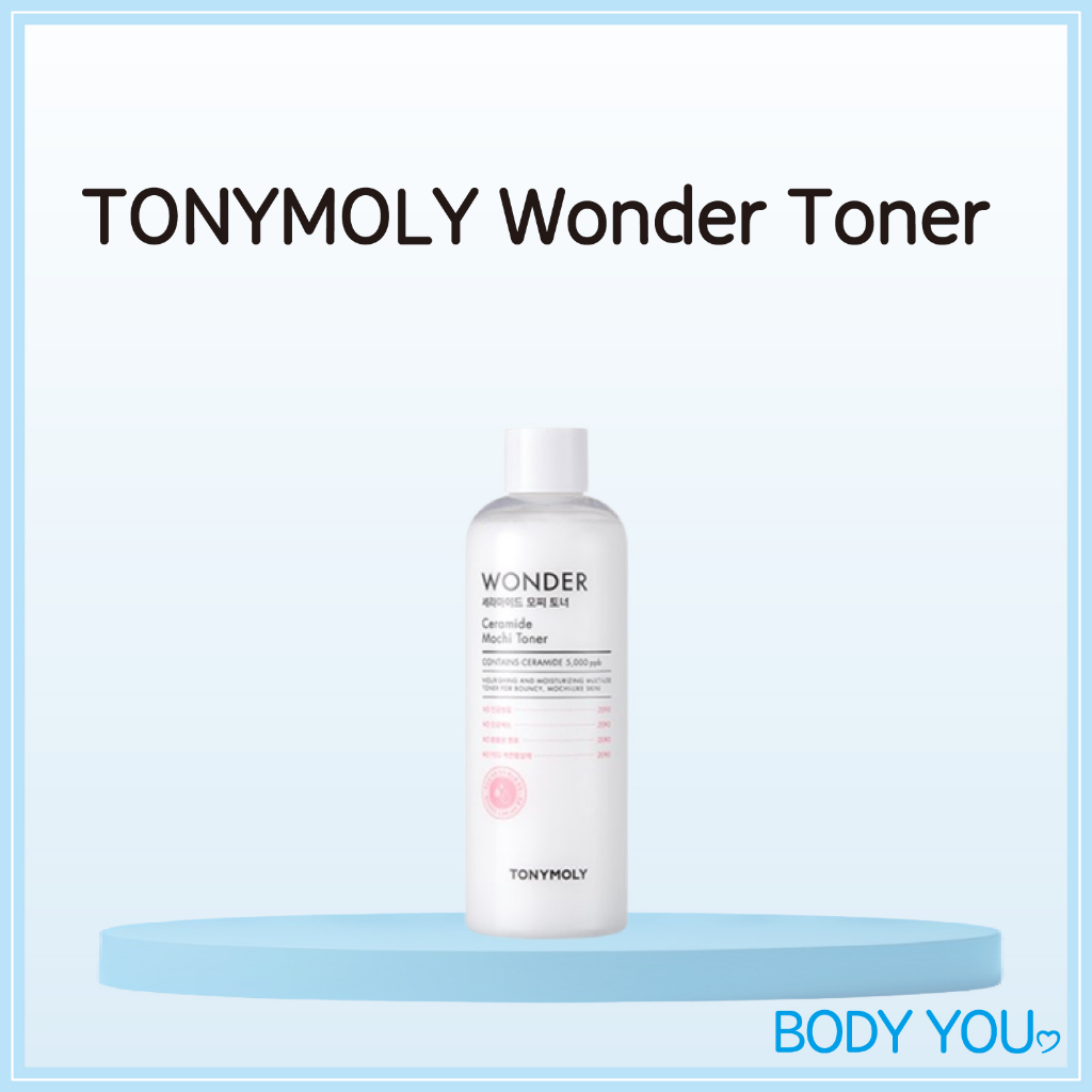 [TONYMOLY] Wonder Toner 500ml Ceramide Mochi Tone / Kem dưỡng ẩm da mặt ...