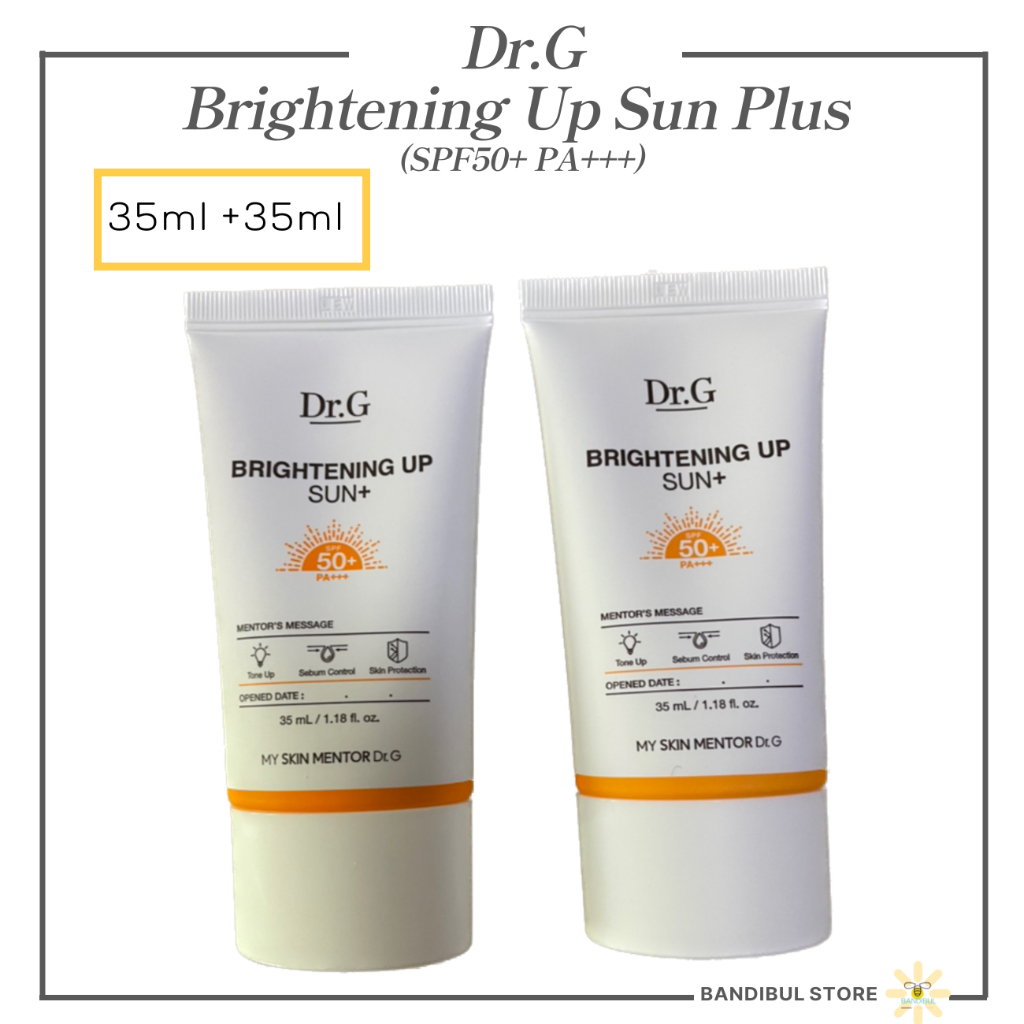 [Dr.G] Brightening Up Sun Plus/ 35ml + 35ml / Nâng Tông Da Hiệu Quả ...