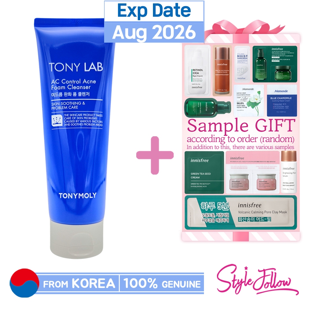 TONYMOLY Sữa Rửa Mặt Kiềm Dầu Hỗ trợ giảm mụn TONY LAB AC 150ml ...