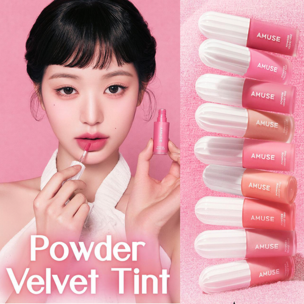 AMUSE Powder Velvet Tint (8colors) | Shopee Việt Nam