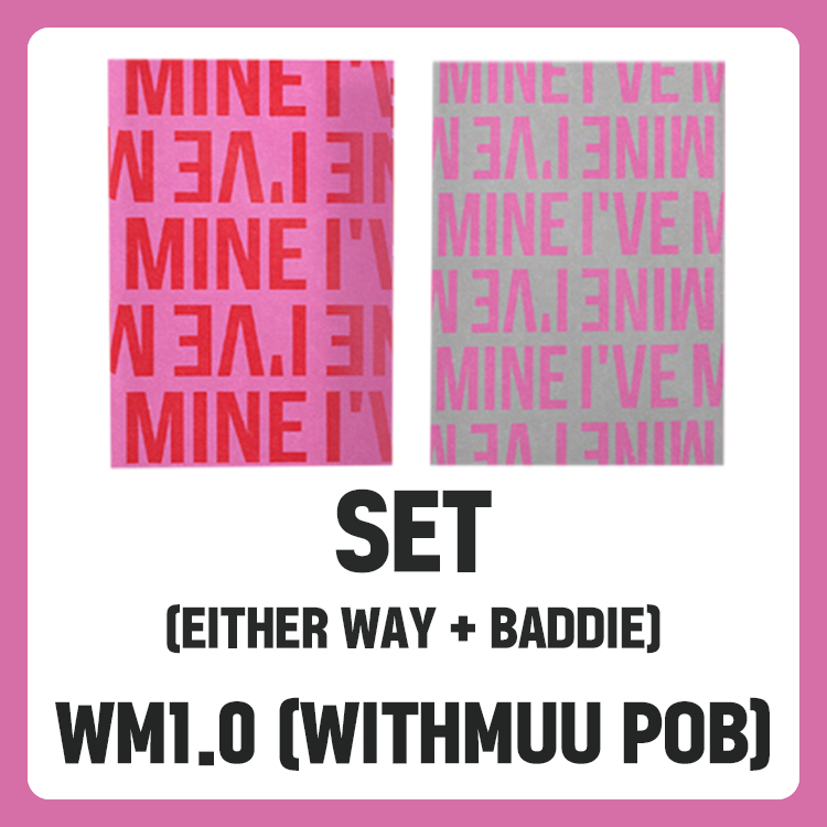 Album Starship Entertainment IVE I'VE MINE (POB WITHMUU) | Shopee Việt Nam