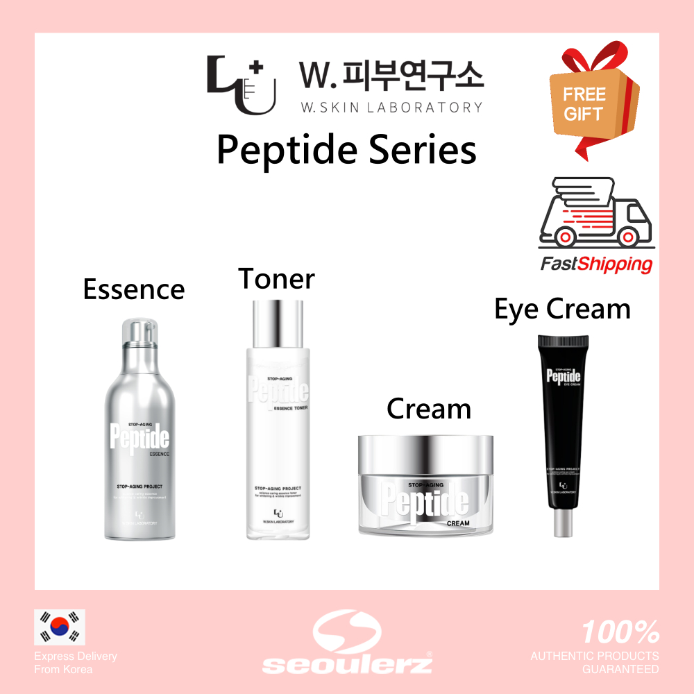 [W SKIN LABORATORY] STOP-AGING Peptide Series Essence 100ml / Serum ...