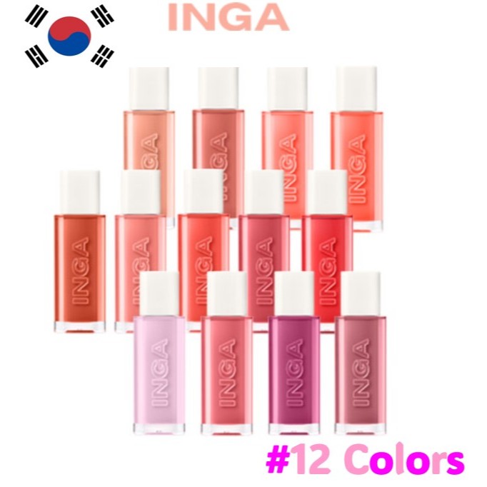 INGA Son Tint Water Glow (Rosy Rose, 4.5g) | Shopee Việt Nam