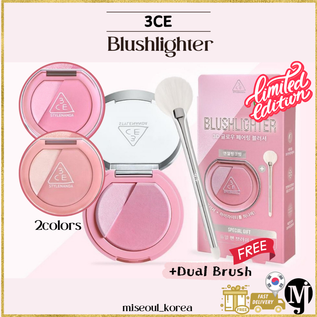 Phấn má hồng 3ce 7colols Blush Highlighter | Shopee Việt Nam