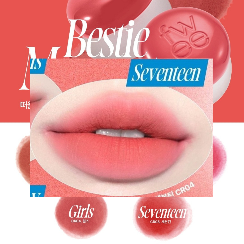 Fwee Nồi Nấu Ăn Blurry Son Môi & Má Hồng 30 Màu Lip&Cheek Blurry ...