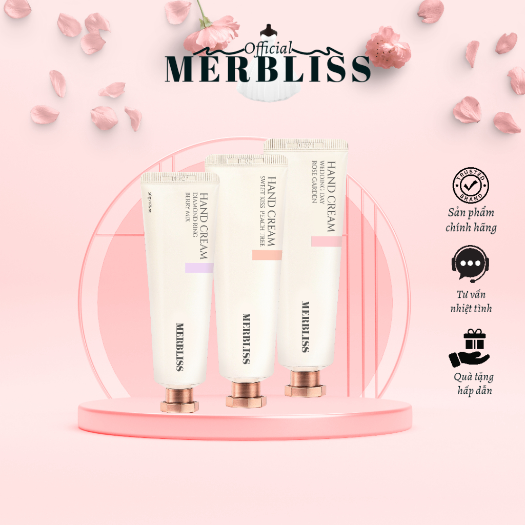 Kem Dưỡng Da Tay Merbliss Wedding Dress Hand Cream Dưỡng Trắng Và Cấp ...