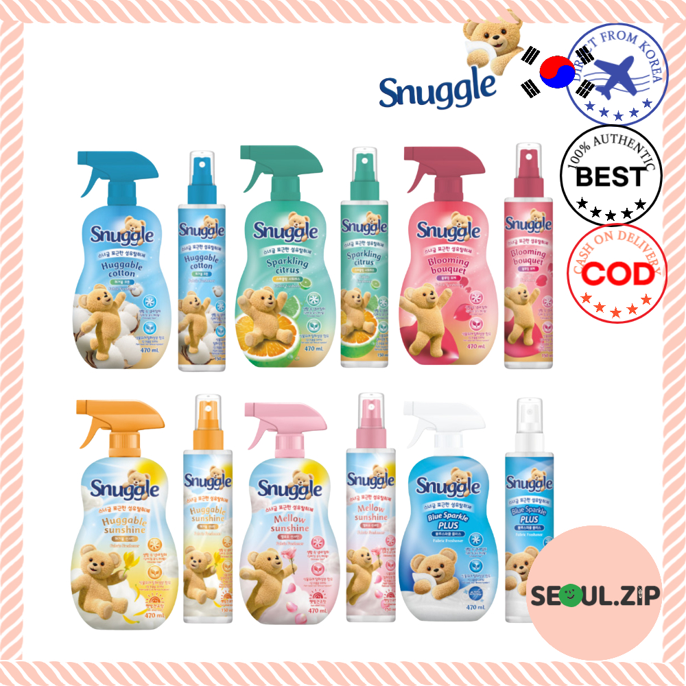Xịt thơm khử mùi vải Snuggle Hàn Quốc Xịt thơm vải Xịt Thơm Quần Áo ...