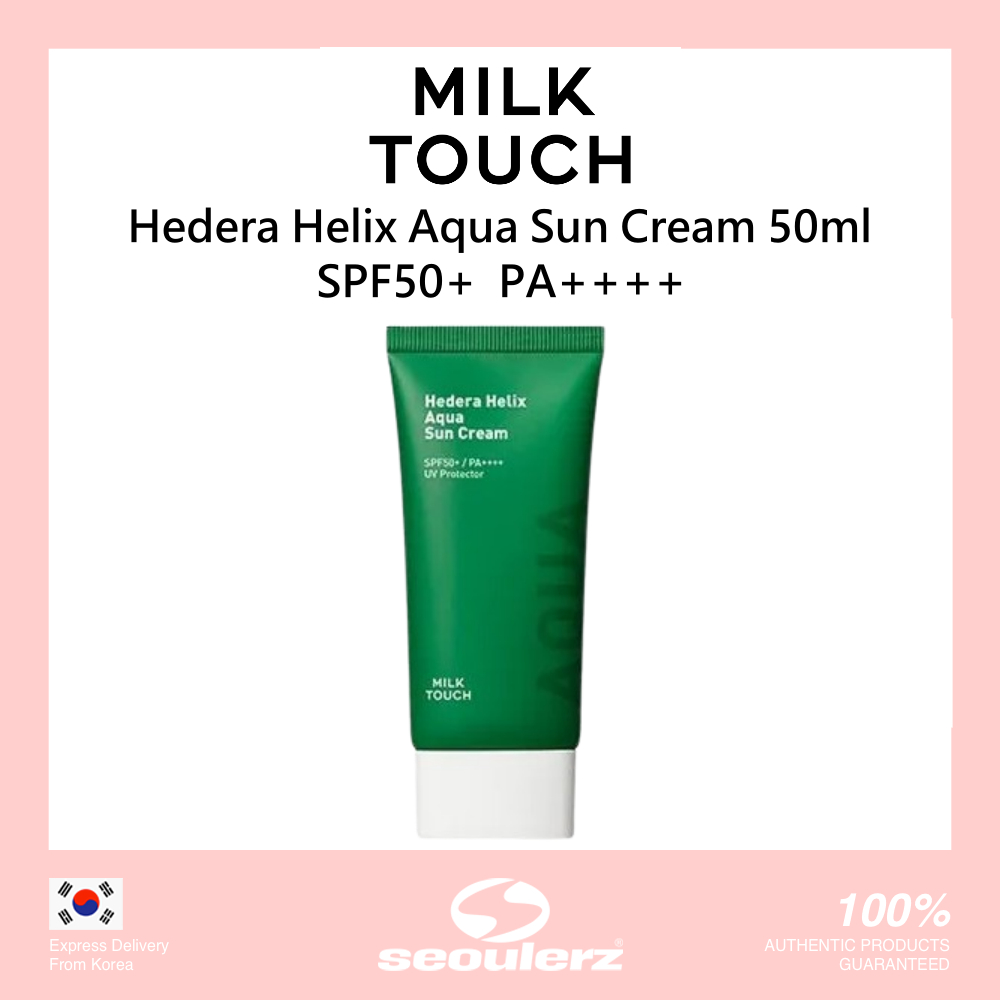 [Milk Touch] Hedera Helix Aqua Sun Cream 50ml SPF50+ / PA++++ | Shopee ...