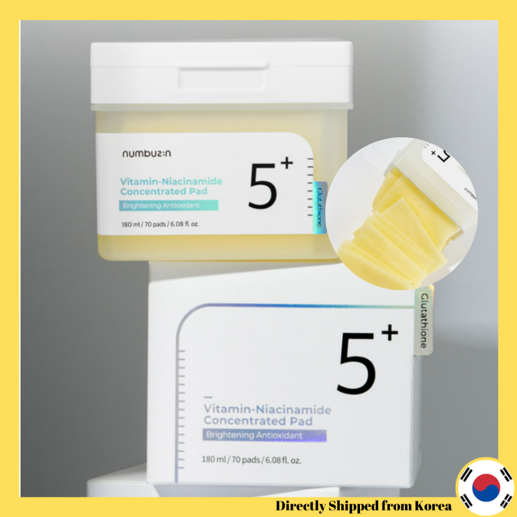 [Numbuz: N] numbuzin Số 5 + vitamin-niacinamide Đậm Đặc: N] 70 Miếng ...