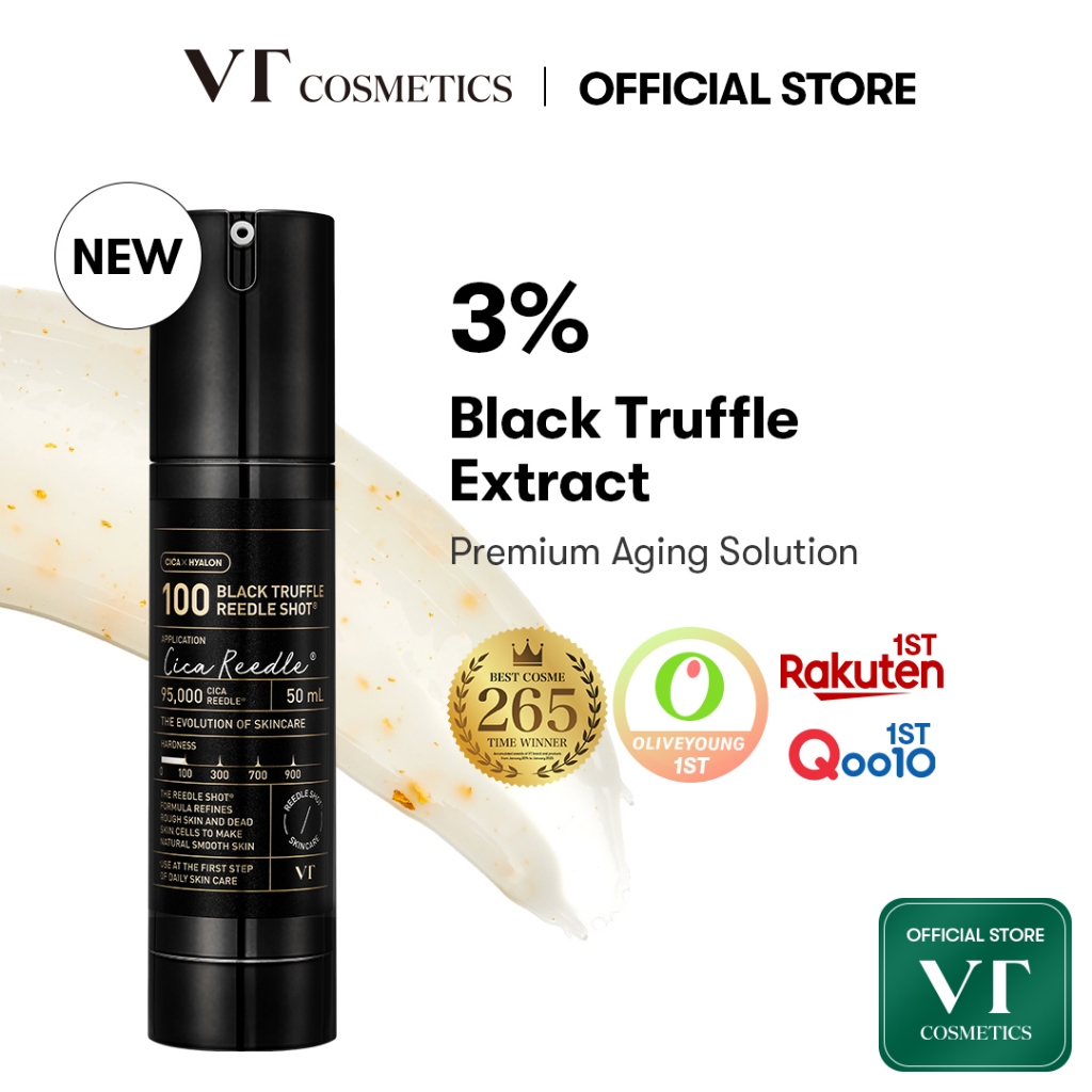 [Vt] Black Truffle Reedle Shot 50ml, Black Truffle Extract 30.000ppm ...
