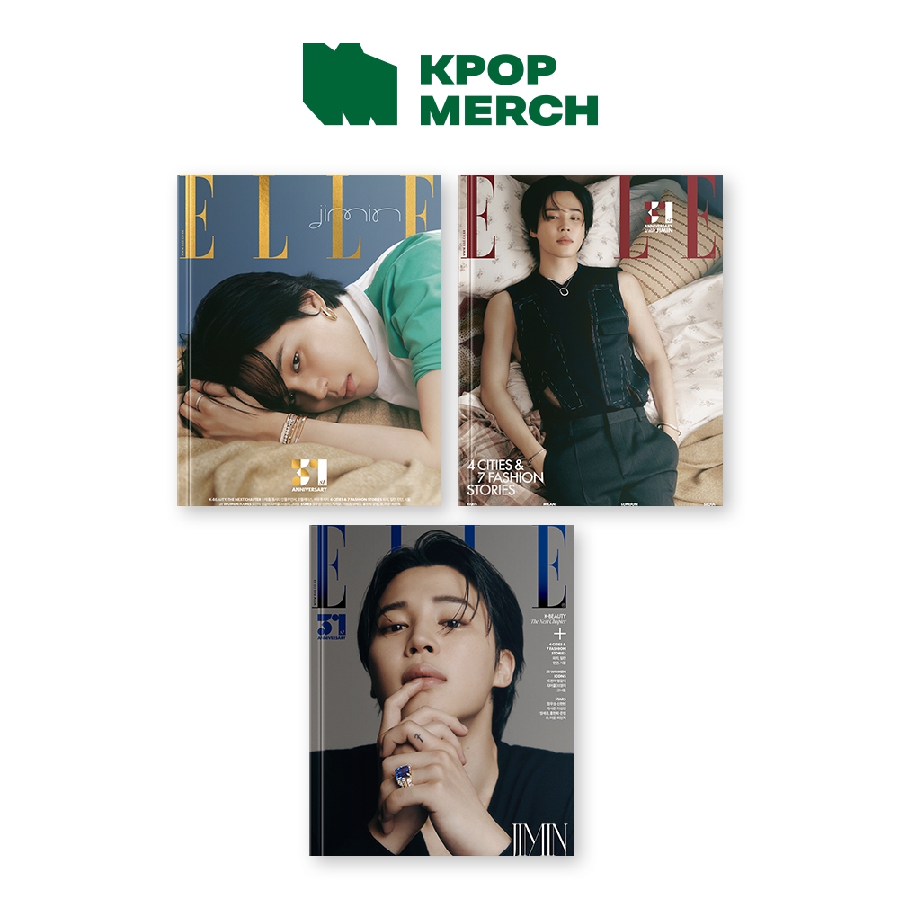 Tạp chí Elle Hybe Labels Bts Jimin - tháng 11/2023 | Shopee Việt Nam