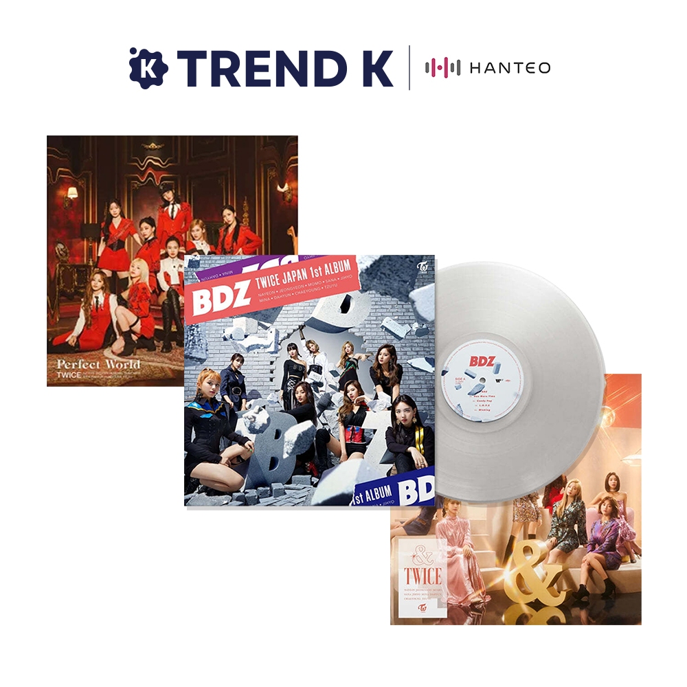 TWICE - Japan Limited Analog Vinyl Album [BDZ / &TWICE / Perfect World ...