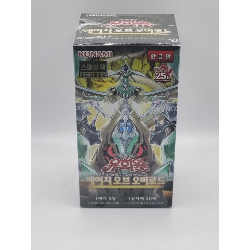 YUGIOH Booster "Age of Overlord" Korean 1 BOX (AGOV-KR) | Shopee Việt Nam
