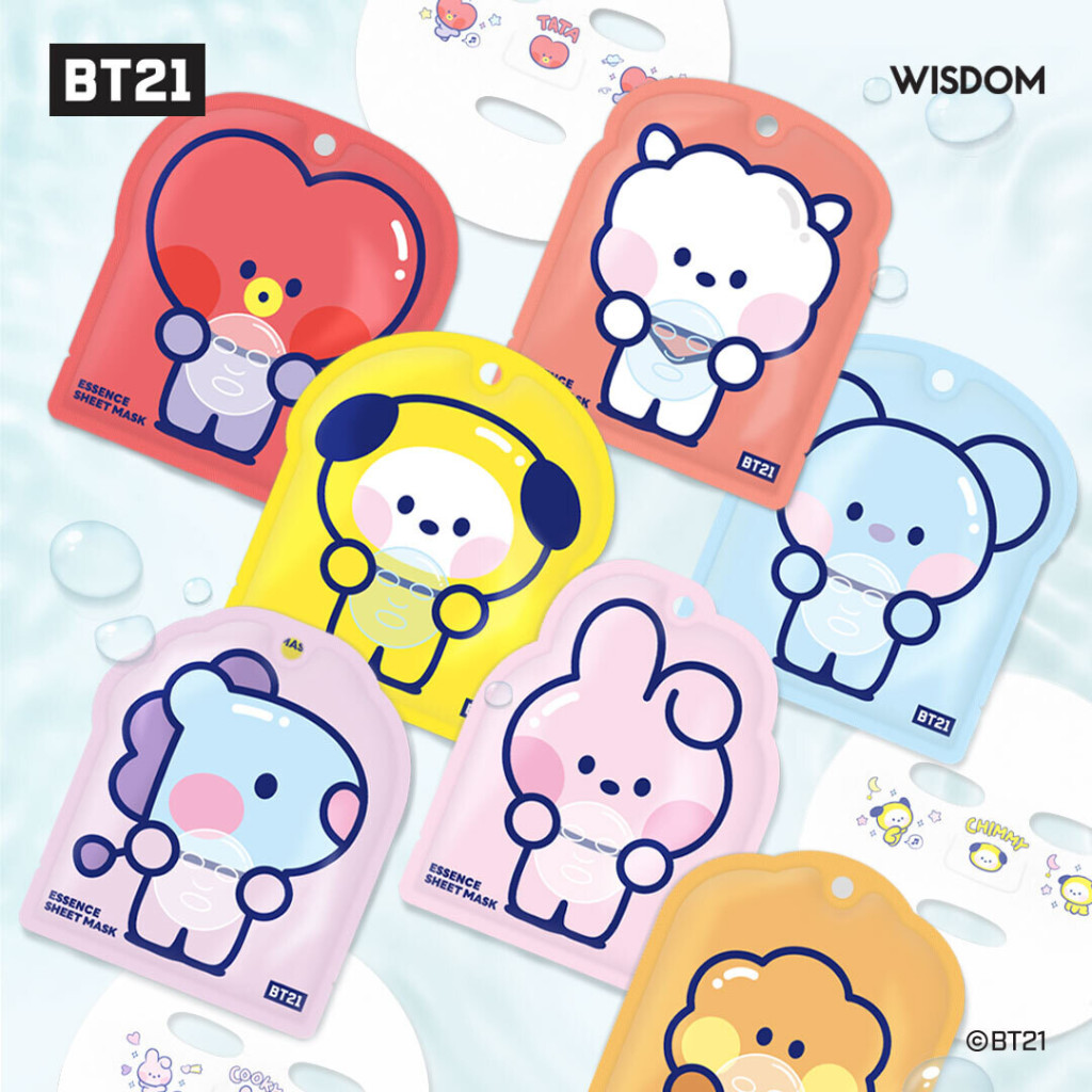 [Kstairway] BTS BT21 Minini Essence Sheet Mask | Shopee Việt Nam