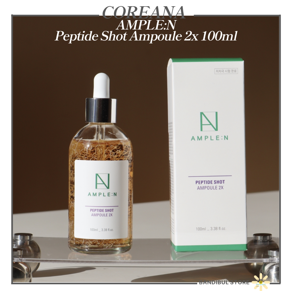 [Coreana] AMPLE:N Peptide Shot Ampoule 100ml / 2X 100ml | Shopee Việt Nam